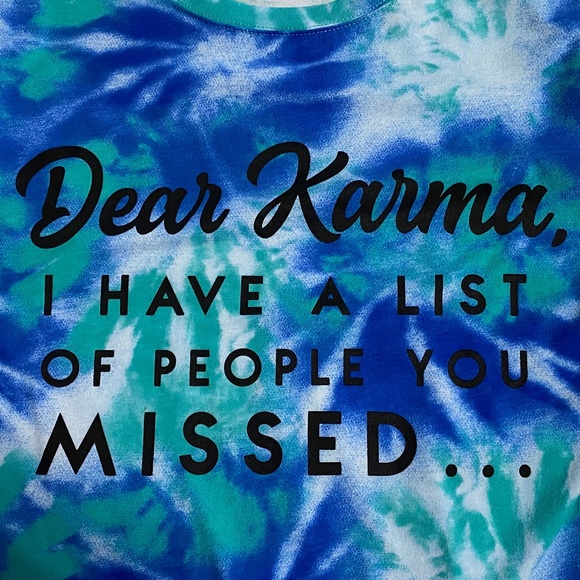 Wound Up | Tops | Tie Dye Karma Shirt | Poshmark